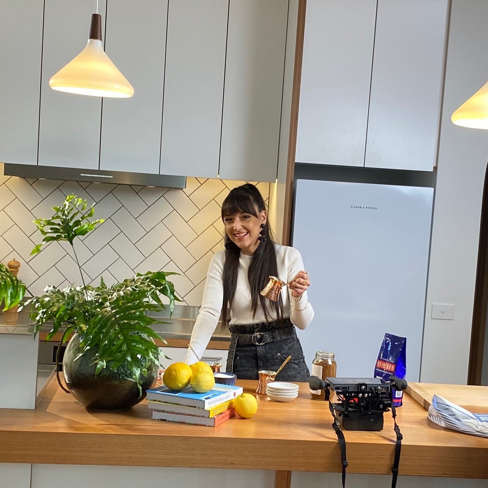 Oasis Tote and Cookbook Gift Set– Griffiths Bros. Coffee Roasters